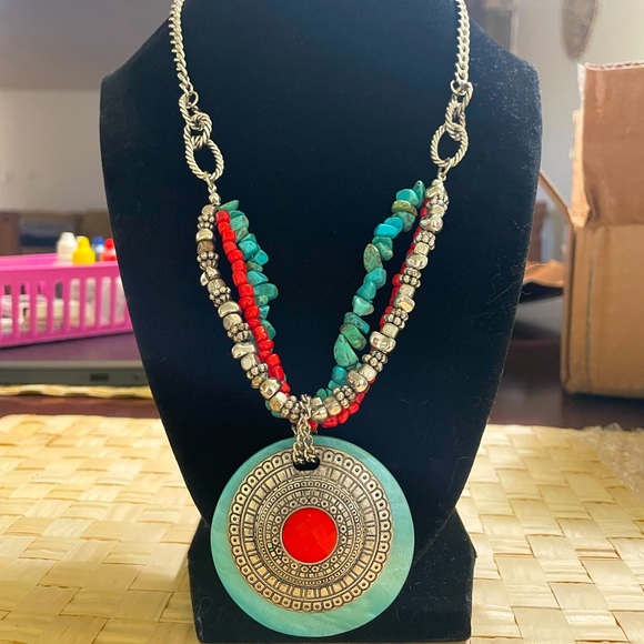 Ruby Rd. | Jewelry | Gorgeous Boho Retro Beaded Necklace Ruby Rd | Poshmark